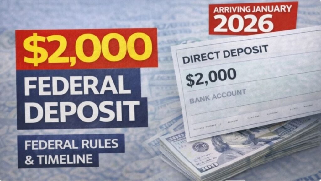 Federal $2,000 Deposit Update 2026: Timeline, Eligibility, and What You ...